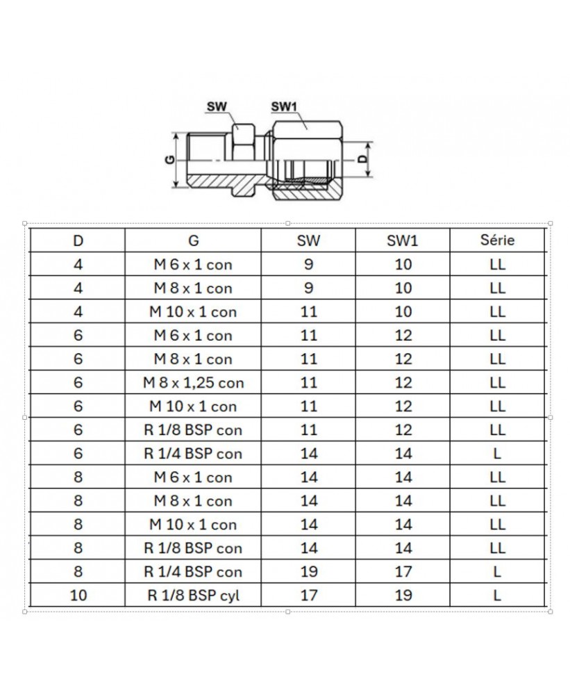 Raccords & Flexibles de graissage – Haute pression | Deltalub